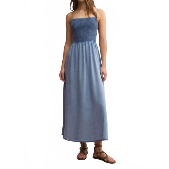 Z Supply | Dresses | New Z Supply Bayside Midi Dress In Medium Chambray ...
